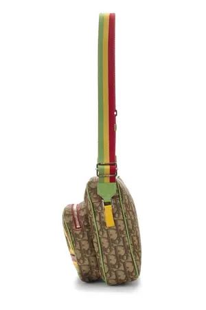 Dior Rasta Trotter Coated Canvas Shoulder Bag