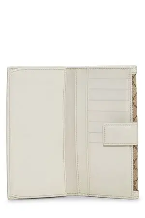 Gucci Original Gg Canvas Britt Continental Wallet