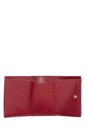 Gucci Gg Marmont Wallet - Red