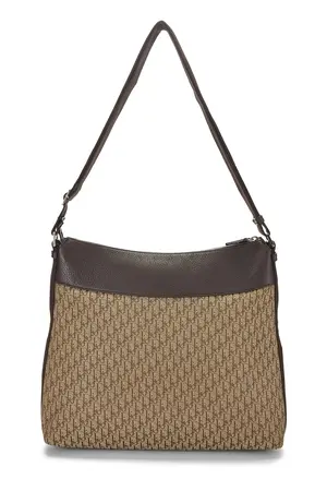 Dior Trotter Canvas Street Chic Messenger Bag - Brown