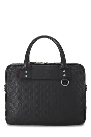 Gucci Rubberized Gg Briefcase