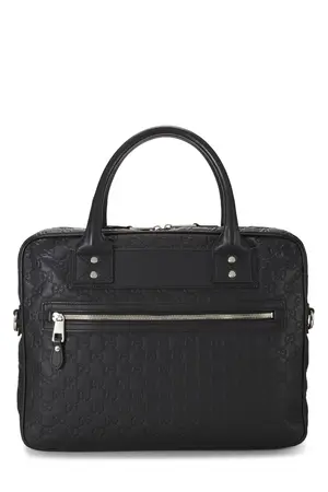 Gucci Rubberized Gg Briefcase