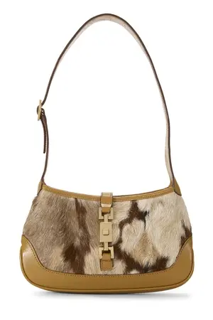 Gucci Jackie Ponyhair Shoulder Bag