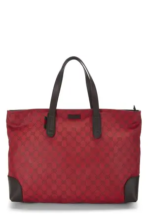 Gucci Gg Supreme Web Loop Tote