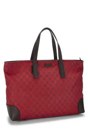 Gucci Gg Supreme Web Loop Tote