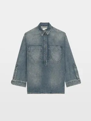 Zadig&voltaire Drop Shoulder Shirts For Women