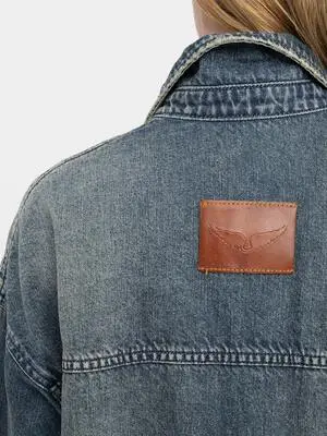 Zadig&Voltaire Timona Denim Shirt - Medium Blue