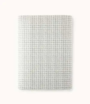 PEACOCK ALLEY Houndstooth Flat Sheet