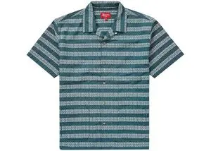 Supreme Key Stripe Short Sleeve Shirt