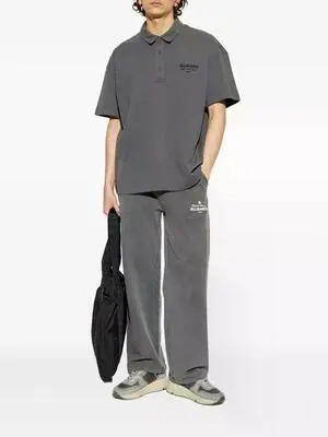 ALLSAINTS Xander Polo Shirt - Grey