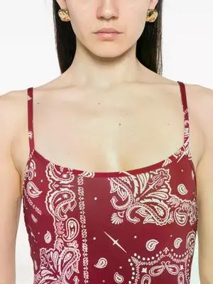 VENUJA Paisley Print Mini Dress