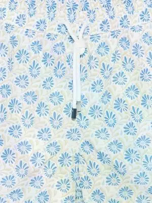Fedeli Madeira Floral-print Swim Shorts - Neutrals