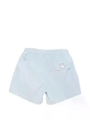 Fedeli Madeira Sakar-patterned Swim Shorts