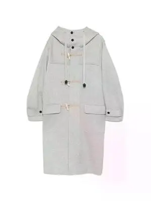 DOVER STREET MARKET Hooded Duffle Coat - Grey