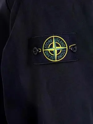 Stone Island Crew-neck Sweatshirt With Logo Patch