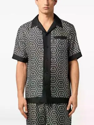 Philipp Plein Monogram Short-sleeve Shirt
