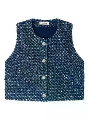 Sequined Vests For Women