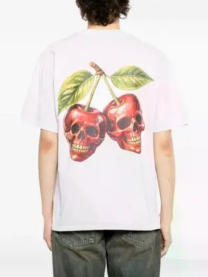 MELT Skull Printed T-shirt - Pink