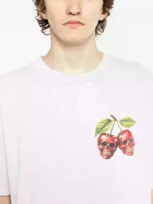 MELT Skull Printed T-shirt - Pink