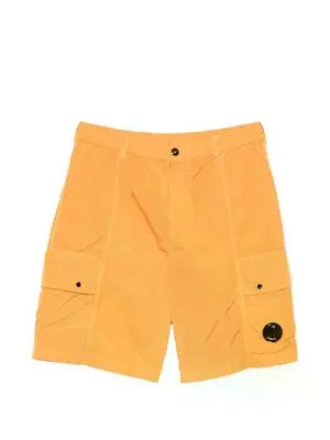 C.P. COMPANY Chrome-r Lens Boxy Cargo Shorts - Orange