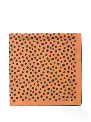 Valentino Garavani Dalmatian Polka-dot Silk Scarf