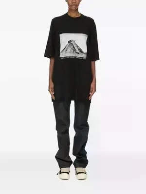 Rick Owens Graphic-print Oversized T-shirt