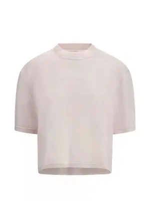 SA SU PHI Cropped T-shirt - Pink