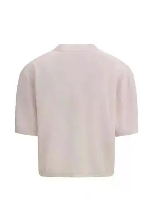 SA SU PHI Cropped T-shirt - Pink