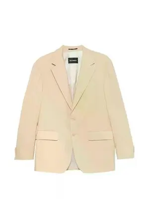 Karl Lagerfeld Easy Long-sleeves Blazer - Neutrals