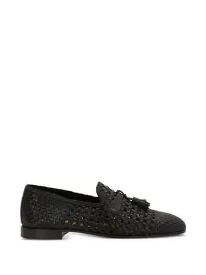 DOUCAL'S Leather Loafers - Black