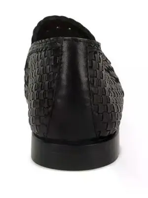 DOUCAL'S Leather Loafers - Black