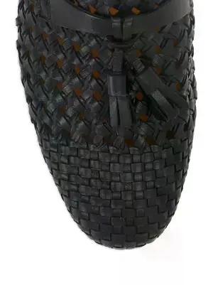 DOUCAL'S Leather Loafers - Black