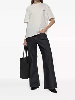 ALLSAINTS Logo Graphic Crew Neck Short Sleeve T-shirt - Neutrals