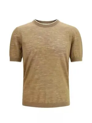BROOKSFIELD Trimmed Short-sleeved T-shirt