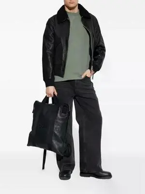 ALLSAINTS Xander Flocked-logo T-shirt