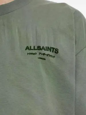 ALLSAINTS Xander Flocked-logo T-shirt