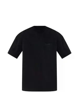 ALLSAINTS Xander Flocked-logo T-shirt - Black