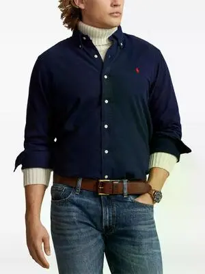 Polo Ralph Lauren Buttoned Logo Shirt - Blue