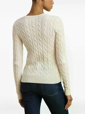 Ralph Lauren Cable-knit Buttoned Sweater