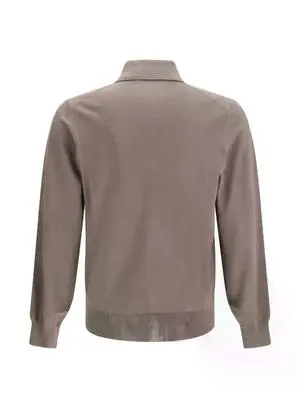 Brunello Cucinelli Long-sleeve Polo Shirt - Neutrals