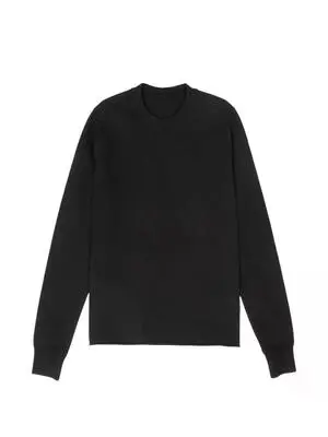 Rick Owens Round-neck Sweatshirt - Black