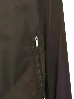 MOORER Zip-up Bomber Jacket - Brown