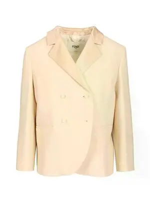 Fendi Double Breasted Blazers For Women