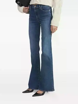 FRAME The Icon Flared Jeans - Blue