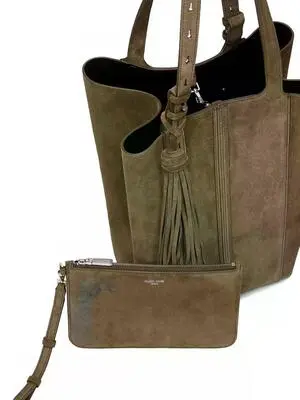 GOLDEN GOOSE Fringe Shoulder Bag - Brown