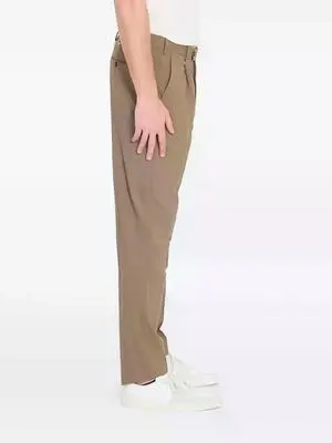 PT TORINO Pleated Virgin Wool Trousers