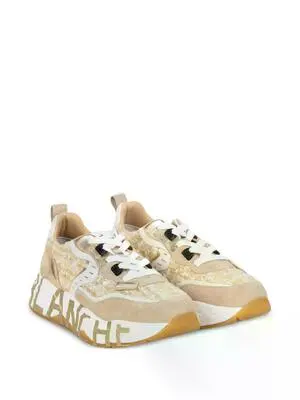 VOILE BLANCHE Club 105 Panelled Sneakers - Gold