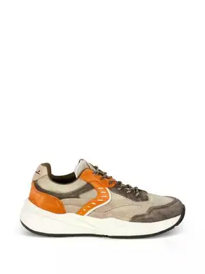 VOILE BLANCHE Suede Panelled Sneakers