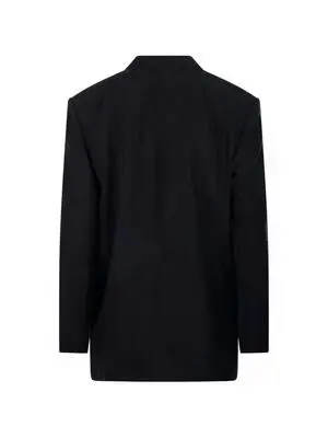Saint Laurent Single-breasted Blazer - Black