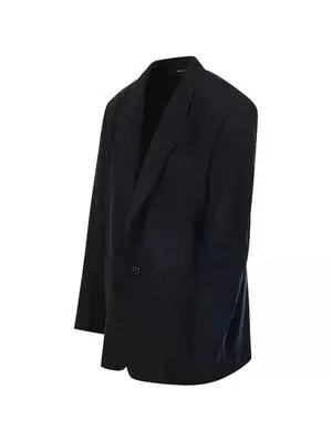 Saint Laurent Single-breasted Blazer - Black